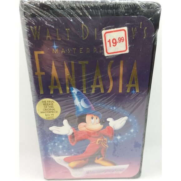 Disney | Media | Walt Disneys Masterpiece Fantasia Vhs Final Release ...